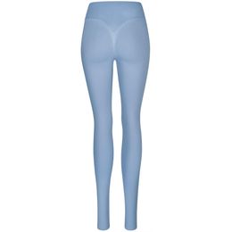 Nur Die Leggings ' Scrunch - Relax & Go ' Damen Gr&ouml;&szlig;e M hellblau / lavendel