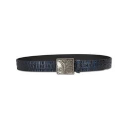 Carlo Colucci G&uuml;rtel ' Cela ' Herren Gr&ouml;&szlig;e 95 blau / grau
