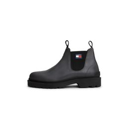 Tommy Jeans Chelsea Boots Herren Gr&ouml;&szlig;e 43 schwarz
