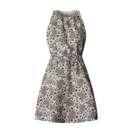 Pepe Jeans Kleid 'Cora' Damen Gr&ouml;&szlig;e 38 dunkelbraun / pastellgr&uuml;n / hellorange / schwarz Sommerkleid