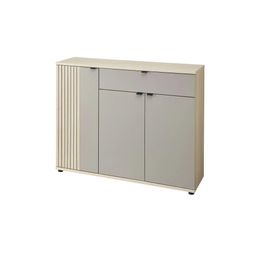 M&ouml;bel Kraft Schuhschrank grau Ma&szlig;e (cm): B: 133 H: 103 T: 38.0 &raquo; M&ouml;bel Kraft
