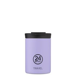 24Bottles Trinkflasche 'Clima 330' Herren Gr&ouml;&szlig;e XS/XL lila / schwarz