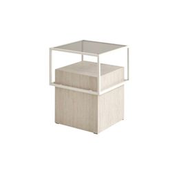 M&ouml;bel Kraft Beistelltisch wei&szlig; Ma&szlig;e (cm): B: 43 H: 56,5 T: 43.0 &raquo; M&ouml;bel Kraft