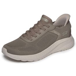 Skechers Sneaker 'Bobs Squad Chaos - Silid Step' Damen Gr&ouml;&szlig;e 48.5 braun Sommerschuhe