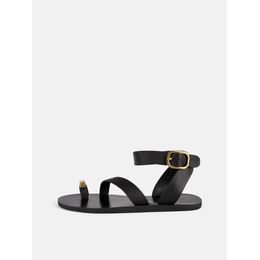 L37 HANDMADE SHOES T-Bar Sandals 'OCEAN ODYSSEY' female size 36 Black