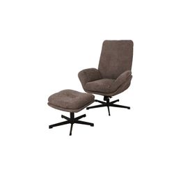 M&ouml;bel Kraft Relaxsessel mit Hocker Balbina braun Ma&szlig;e (cm): B: 75 H: 95 T: 93.0 &raquo; M&ouml;bel Kraft