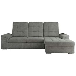 Ecksofa mit Schlaffunktion Madrito grau Ma&szlig;e (cm): B: 256 H: 89 Sofas > Sofas nach Material > Stoffsofas &raquo; Sofa DE