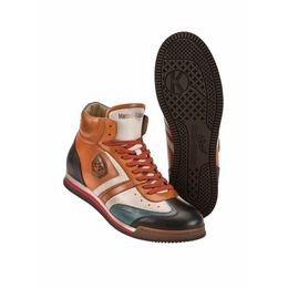 Kamo Gutsu Herren High-Top-Sneaker Scudo 205 Braun Obermaterial und Futter: Kalbleder