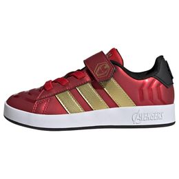 adidas Sportswear Sportschuh 'Marvel Avengers Grand Court' Jungen Gr&ouml;&szlig;e 36 gold / rot