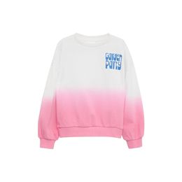 s.Oliver Sweatshirt girl size 140 Royal blue / Lilac / Light pink / White