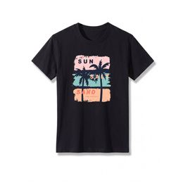 Lapaplus Shirt 'Women's Summer Short Sleeves Tops' Damen Gr&ouml;&szlig;e L schwarz