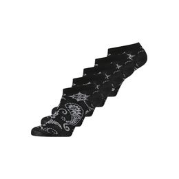 Urban Classics Socken 'Bandana' Damen Gr&ouml;&szlig;e 47/50 schwarz / offwhite