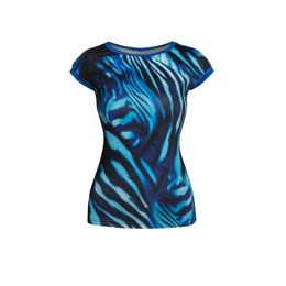 JIORO Top 'SHADES OF BLUE' female size L Blue
