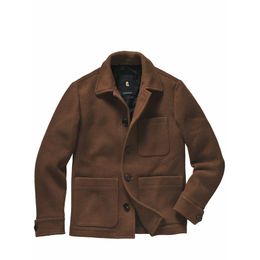 Mey & Edlich Mey & Edlich Herren Werkst&uuml;ck-Wolljacke Braun 75 % Wolle, 25 % Polyester