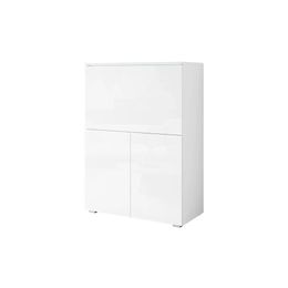 M&ouml;bel Kraft Sekret&auml;r wei&szlig; Ma&szlig;e (cm): B: 90 H: 125,1 &raquo; M&ouml;bel Kraft