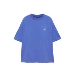 Pull&Bear Pull&bear T-Shirt 'STWD' Herren Gr&ouml;&szlig;e M royalblau / wei&szlig;