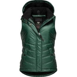 Ragwear Sportweste 'Hesty Bling' Damen Gr&ouml;&szlig;e XXL jade / schwarz