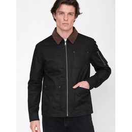Bombers &Uuml;bergangsjacke 'HEBWIN MEN' Herren Gr&ouml;&szlig;e S schwarz Sommerjacke