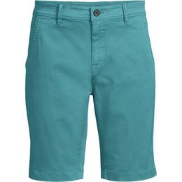 LANDS' END Chino-Shorts f&uuml;r Herren, Slim Fit, Herren, size: regular, Gr&uuml;n, Baumwoll-Mischung, by Lands' End