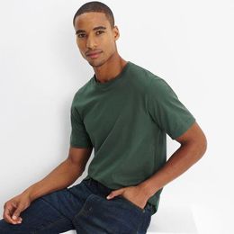 LANDS' END Super-T Kurzarm-Shirt f&uuml;r Herren, Classic Fit, Tallgr&ouml;&szlig;e, Herren, size: tall, Gr&uuml;n, Baumwolle, by Lands' End