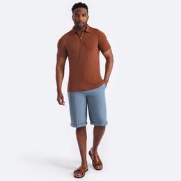 LANDS' END Bermuda-Shorts f&uuml;r Herren, Herren, size: regular, Blau, Baumwolle, by Lands' End