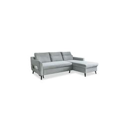 Miuform Ecksofa mit Schlaffunktion Stylish Stan blau Ma&szlig;e (cm): B: 224 H: 90 &raquo; M&ouml;bel Kraft