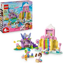 Lego Kinder Konstruktionsspielsteine "Zuckerguss-Gebirge und K&auml;tzchen-Garten (11205), Lego Gabby's Dollhouse", bunt, Kunststoff, Spielbausteine, Made