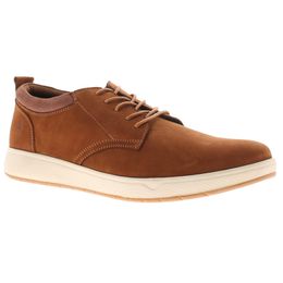 Hush Puppies Herren Schn&uuml;rschuhe Bowen Nubukleder Tan