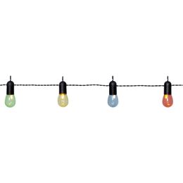 LED-Lichterkette "Small Hooky", Dioden 16 Stk. Flammen 16 Stk., Gesamtl&auml;nge 4,5m, bunt, Parforce Traditional Hunting, Lichterketten, L&auml;nge ca. 4,5 m,