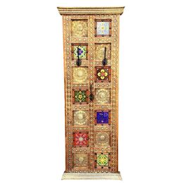 Pharao24.de Garderobenpaneel Holzgarderobe in Bunt im Boho Style