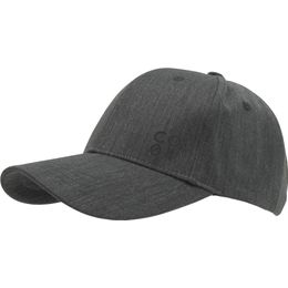 Chillouts Herren Baseball Cap "Sonora Hat", grau, unifarben, Kunstfaser, Caps, verstellbar, leicht, atmungsaktiv, hoher Tragekomfort