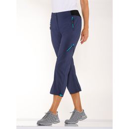 WITT Damen Caprihose in wasserabweisender Qualit&auml;t, nachtblau, Gr&ouml;&szlig;e 42
