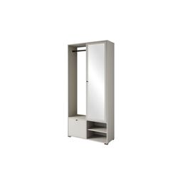 M&ouml;bel Kraft Garderobe beige Ma&szlig;e (cm): B: 90 H: 190 &raquo; M&ouml;bel Kraft