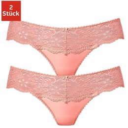 Damen String, Natur, Gr. 36/38, Nuance by Lascana, Unterhosen, Material: Polyamid