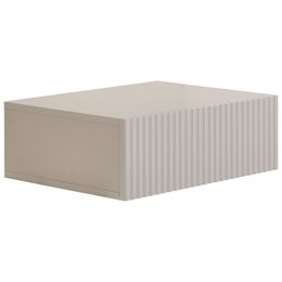 Xora Nachtschrank, Kaschmir, Holzwerkstoff, 1 Schublade(n) Schubladen, 50x17x38 cm, Bsci, h&auml;ngend, Schlafzimmer, Nachttische