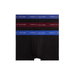 Tommy Hilfiger Underwear Boxershorts 'Essential' Herren Gr&ouml;&szlig;e M blau / navy / burgunder / schwarz