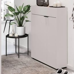 Pharao24.de Garderobenschrank Dielenschrank in modernem Design mit Dreht&uuml;ren