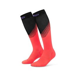 CEP Core Run Edt. Split Tall Socks Bekleidung Herren rot XL