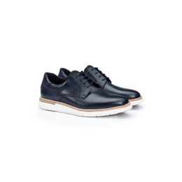 Lloyd Herren Schn&uuml;rschuh "GORDON", Gr. 7,5, blau, Leder, unifarben, Schuhe, mit modernem Design