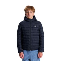 Quiksilver Jungen Outdoorjacke "Scaly", schwarz, Gr. 14, Obermaterial: 100% Nylon., Jacken