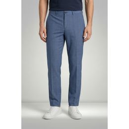 OLYMP Herren Chinohose "Jogg Jersey Toronto"blau, Gr. 32, meliert, unifarben, Jersey, Obermaterial: 50% Viskose, 45% Polyester, 5% Elasthan, Hosen,
