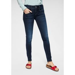 Herrlicher Damen 5-Pocket-Jeans "Gila Slim Denim"dull, Gr. 28, Denim/Jeans, Obermaterial: 78% Baumwolle, 19% Polyester, 3% Elasthan, Jeans, mit