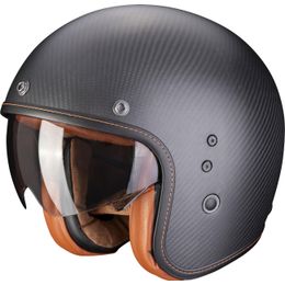 Scorpion Belfast Carbon Evo Solid, Jethelm