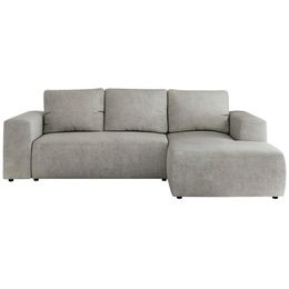 M&ouml;bel Kraft Ecksofa Beige mit Schlaffunktion Trentino grau Ma&szlig;e (cm): B: 266 H: 89 &raquo; M&ouml;bel Kraft