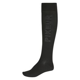 Pikeur Selection Kniestr&uuml;mpfe Studs schwarz 41-43