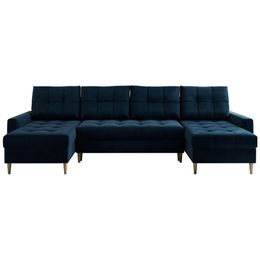 M&ouml;bel Kraft Wohnlandschaft mit Schlaffunktion Astra blau Ma&szlig;e (cm): B: 290 H: 75 &raquo; M&ouml;bel Kraft