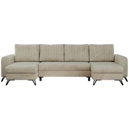 M&ouml;bel Kraft Wohnlandschaft Beige beige Ma&szlig;e (cm): B: 312 H: 90 &raquo; M&ouml;bel Kraft