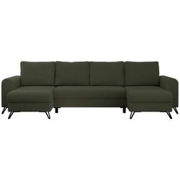 M&ouml;bel Kraft Wohnlandschaft Gr&uuml;n gr&uuml;n Ma&szlig;e (cm): B: 312 H: 90 &raquo; M&ouml;bel Kraft