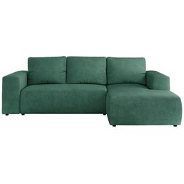 M&ouml;bel Kraft Ecksofa Beige mit Schlaffunktion Trentino gr&uuml;n Ma&szlig;e (cm): B: 266 H: 89 &raquo; M&ouml;bel Kraft