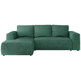 M&ouml;bel Kraft Ecksofa Beige mit Schlaffunktion Trentino gr&uuml;n Ma&szlig;e (cm): B: 266 H: 89 &raquo; M&ouml;bel Kraft